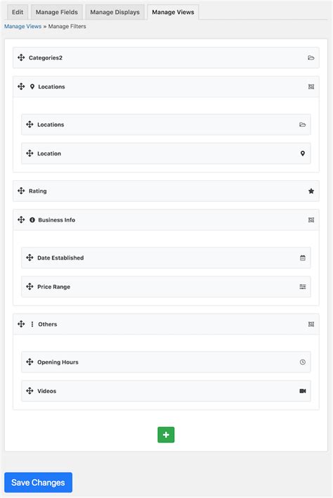 Adding And Managing Filters Directories Pro Documentation