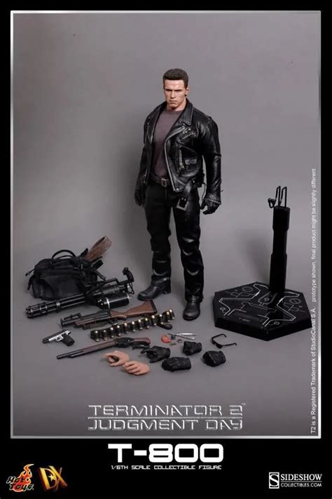 Free Shipping Hot Toys HT DX10 Terminator Arnold 1 6 T800 Collectible