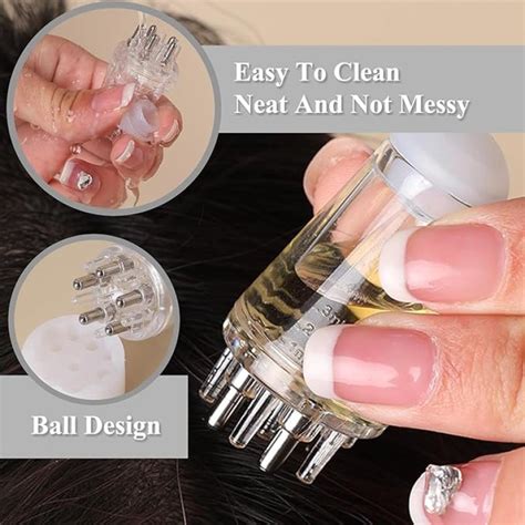 Original Mini Portable Oil Scalp Applicator Hair Oil Applicator Bottle