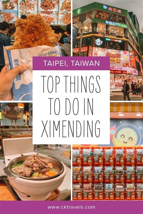 Ximending Taipei Taiwan 38 Things To Do Photos 2024 Ck Travels
