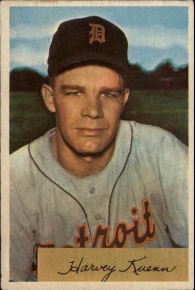 Bowman Harvey Kuenn RC VG EX