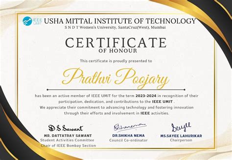 Prathvi Poojary On Linkedin During My Second Year I Had The Privilege