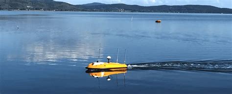 Oceanalpha Usv Supports Water Quality Monitoring In Orbetello Lagoon Unmanned Systems Technology