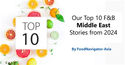 Middle East Focus 2024s Top 10 Most Read Middle East Food And