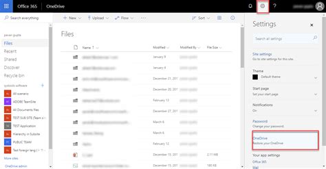 Restore Deleted Files From Office OneDrive Restore Your OneDrive