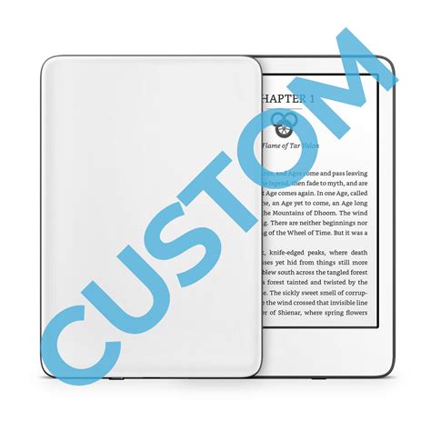 Custom Amazon Kindle Skin