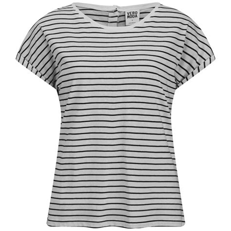 Black White Striped T Shirt Womens 2017 New Women Casual Black And