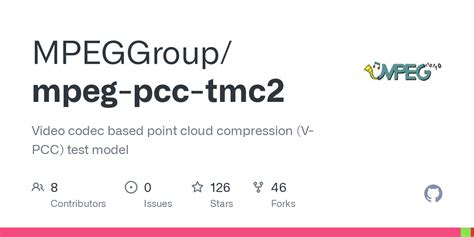 Github Mpeggroupmpeg Pcc Tmc2 Video Codec Based Point Cloud