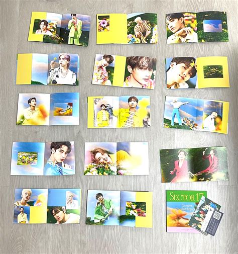 Wts Seventeen Svt Sector Compact Ver Photobook Booklet Hobbies Toys Memorabilia