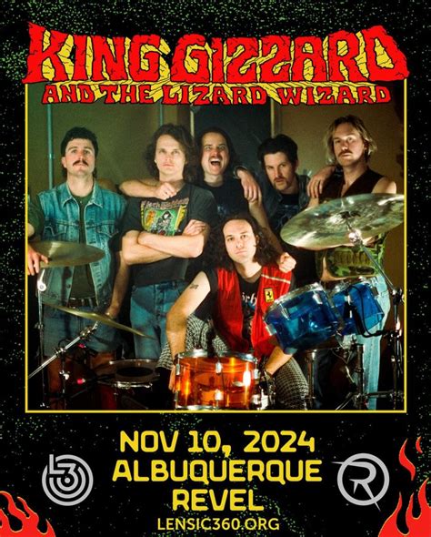 Event King Gizzard And The Lizard Wizard Line Up