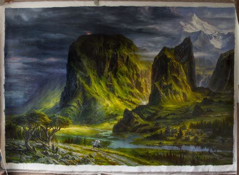 Donato Arts The Beacons Of Gondor