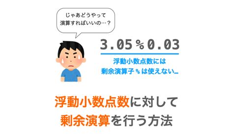 C言語浮動小数点数に対して剰余演算を行う方法fmodや自力で演算など だえうホームページ