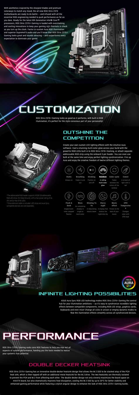 Buy Asus Rog Strix Z I Gaming Itx Motherboard Rog Strix Z I Gaming Pc Case Gear Australia