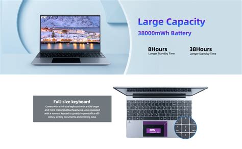 Amazon ANMESC Laptop Computer Laptop 15 6 With 1080P FHD Display