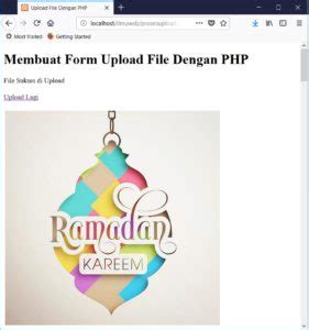 Membuat Form Upload File Dengan PHP IlmuWeb NET