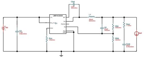 Lm5163 Inverting Buck Fail To Ccm And 1vpp Output Voltage Ripple Power Management Forum