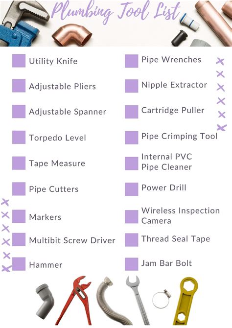 Plumbing Apprentice Tool List Every Plumber Needs To Own