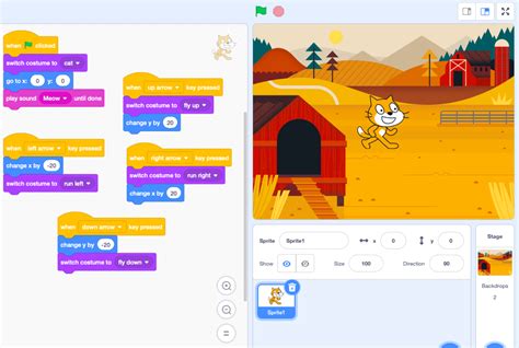 Scratch Coding Introduction Tutorial Basic Role Play Game Teachers Notes