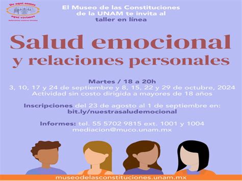 Salud Emocional Y Relaciones Personales Eventos