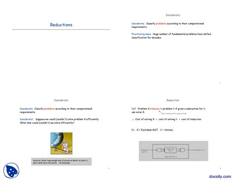 Reductions Representation Of Data And Algorithm Consrtuction Lecture