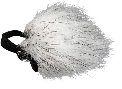 Universal Furry Lavalier Microphone Windscreen Muff Single