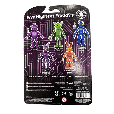 Fnaf Radioactive Foxy Figure Box Is A Little Beat Depop