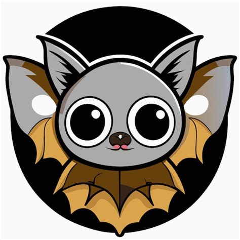 Premium Vector Cute Bat Vector Illustration