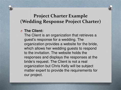 PPT Project Charter PowerPoint Presentation Free Download ID