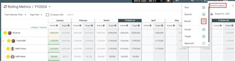 How Do I Setup Rolling Metrics