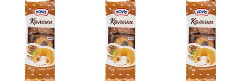 Kovis Колечки сдобные со сгущенкой,240 г,3 шт - купить с доставкой по ...