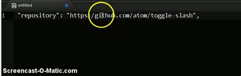 Atom Editor How Can I Replace Backslashes Into String Through