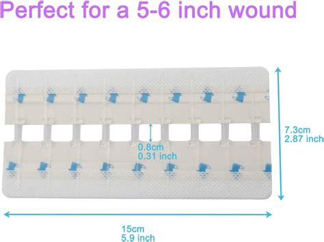 Buy Longmed Emergency Wound Closure Strips Butterfly Bandages Zip