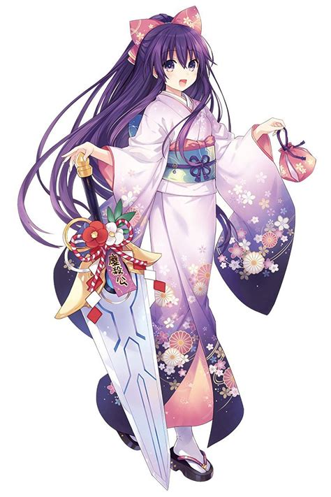 Date A Live Light Novel Tohka Yatogami Finest Kimono Ver 1 7