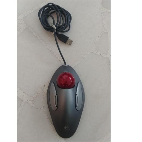 Logitech Trackman Marble Trackball Mouse Computers And Tech Parts And Accessories Mouse