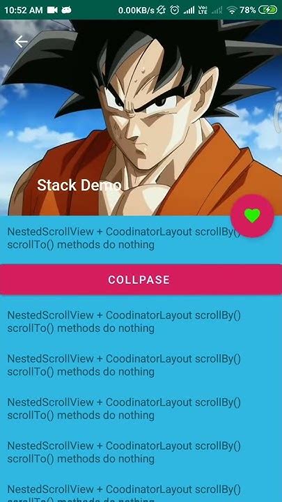 Programmatically Collapse Or Expand Collapsingtoolbarlayout Youtube