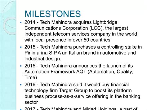 Tech Mahindra Pptx