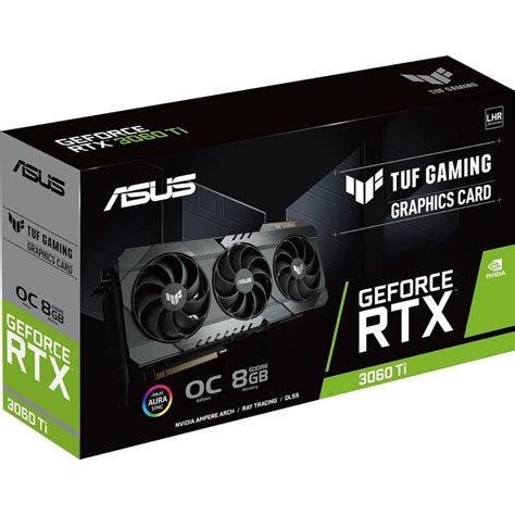 ASUS TUF NVIDIA GeForce RTX 3060 Ti Specifications
