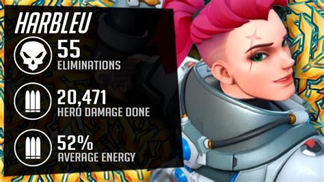 HARBLEU ZARYA AND HAMMOND 55 ELIMS OVERWATCH 2 SEASON 9 TOP 500