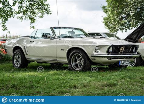 The Exhibition Of `us Car Classics` Diedersdorf Germany Editorial