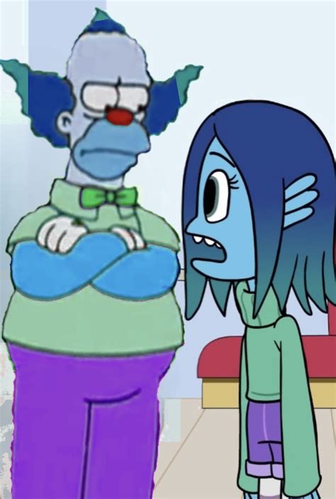 Ruby Gillman Meets Krusty Gillman Blank Template Imgflip
