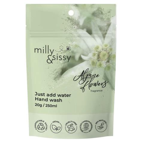 Milly And Sissy Alpine Flowers Hand Wash T Set At Greener Beauty
