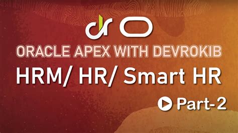Oracle Apex Tutorial 2 Page Setup Classic Report Form Creation