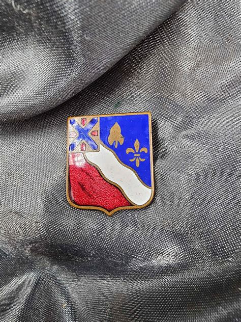 Wwii 156th Field Artillery Regiment Distinctive Unit Insignia The War