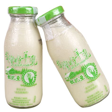 高屏羊乳台灣好羊乳系列 SGS玻瓶麥芽調味羊乳200ml 松果購物