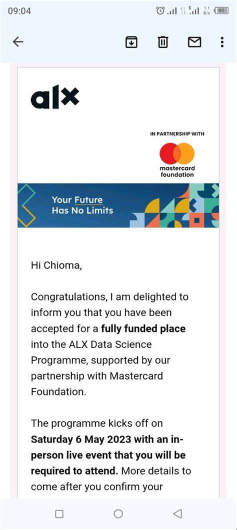 chioma edeh on linkedin datascience alxaccepted tech mastercard 15 comments