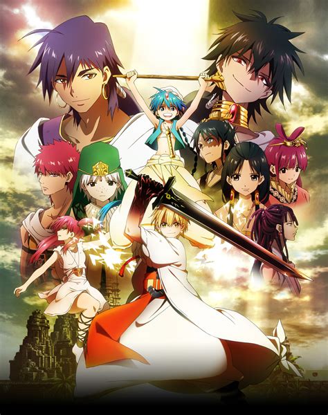 Tv Bộ Anime Magi Mê Cung Thần Thoại được Phát Sóng Trên Sam Btv11