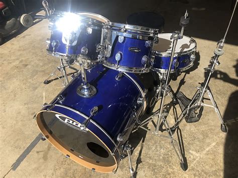 Pacific Pdp Pacific Lx Series Maple Complete Drum Set Reverb