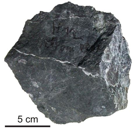 4 Picture Of A Rock From The Chromitiferous Peridotite Specimen H12