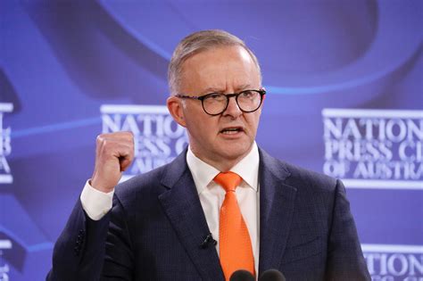 Anthony Albanese Marks 100 Days In Government With National Press Club