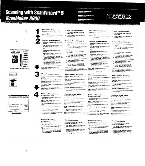 Microtek Mrs 1200g6u Immage Scanner User Manual 61131